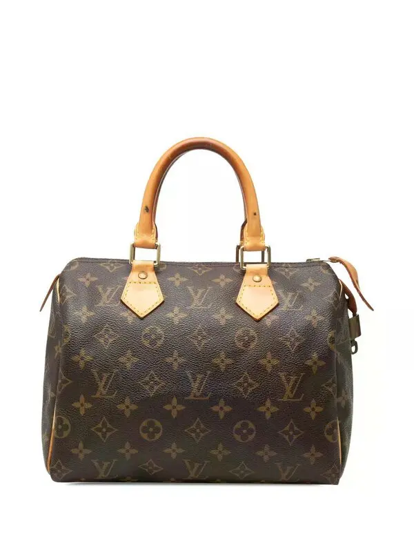 LOUIS VUITTON Monogram Speedy 25 Boston Bag
