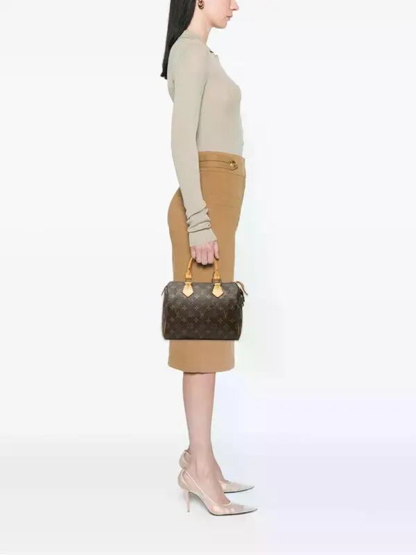 LOUIS VUITTON Monogram Speedy 25 Boston Bag