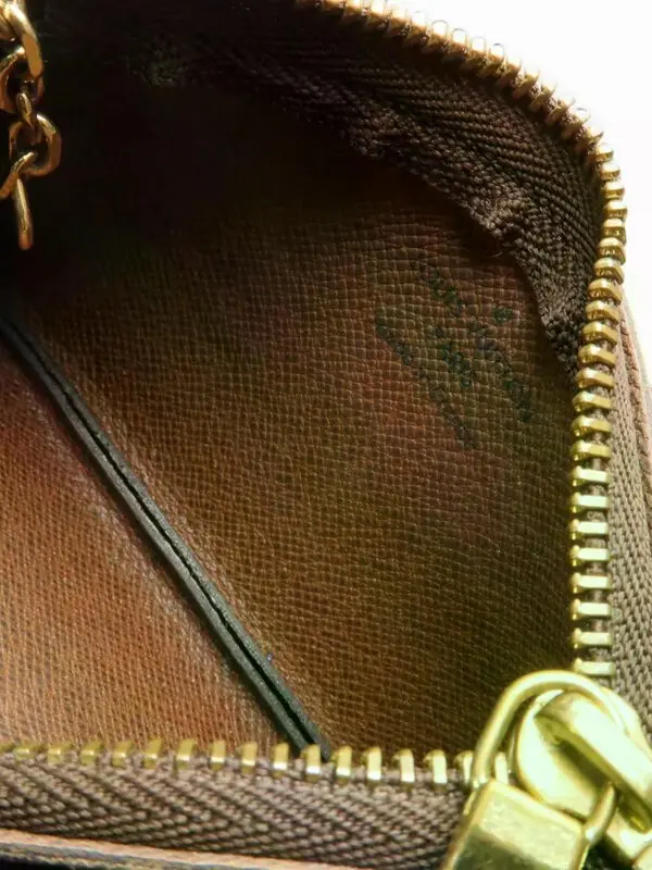 LOUIS VUITTON Logo-monogram Key Pouch
