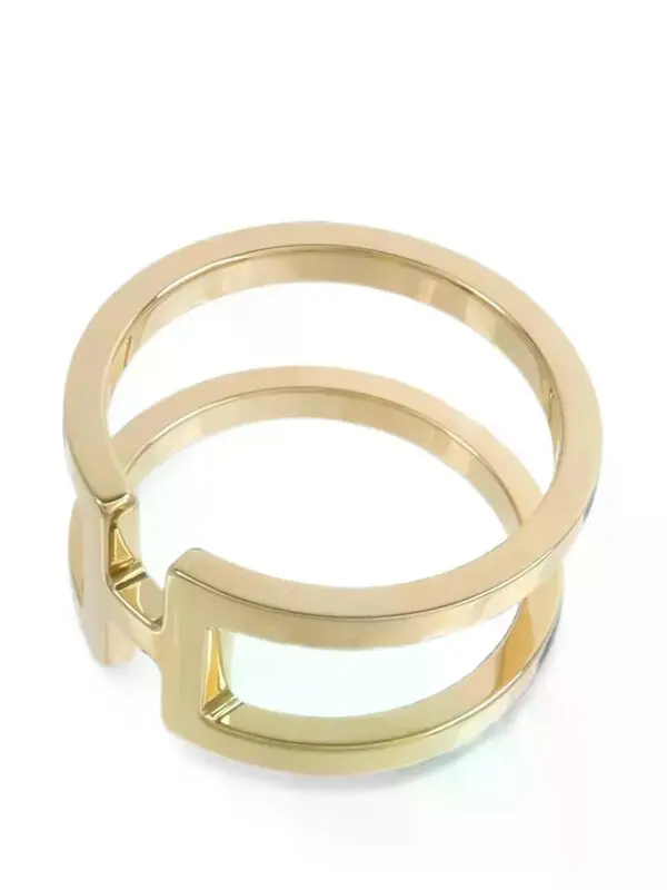 Hermès H Logo Scarf Ring