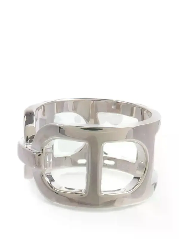 Hermès Ever Chaine D'ancre Ring In Sterling