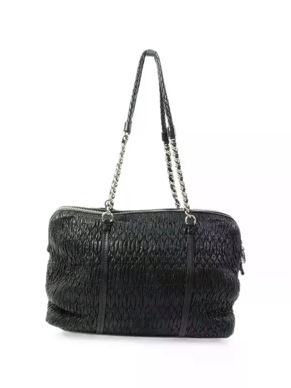 Miu Miu Matelassé Chain Shoulder Bag