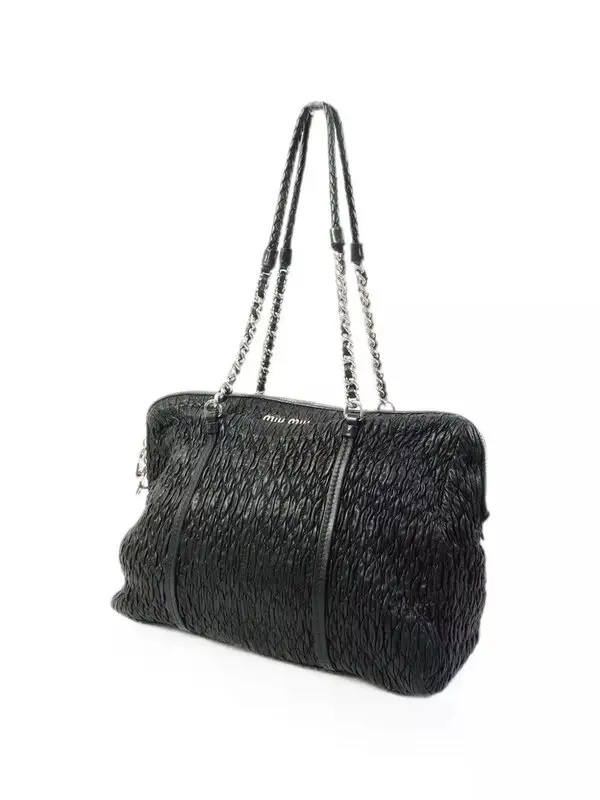 Miu Miu Matelassé Chain Shoulder Bag