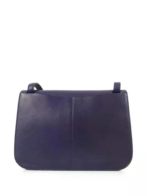Hermès Halzan Leather Shoulder Bag