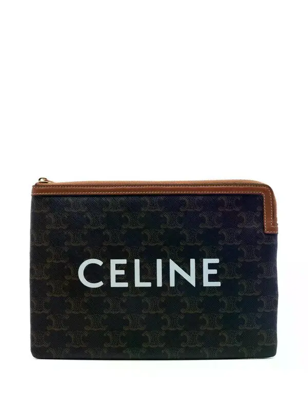 Celine Small Triomphe Clutch Bag