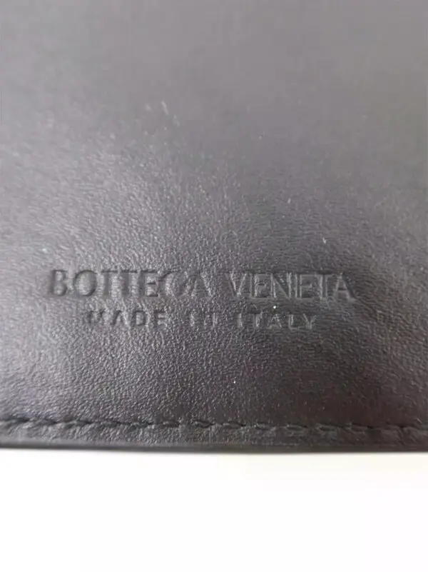 Bottega Veneta Leather Zip Card Case