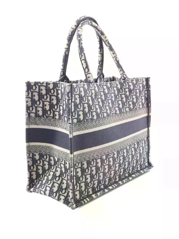 Dior Medium Book Tote Bag - Blue