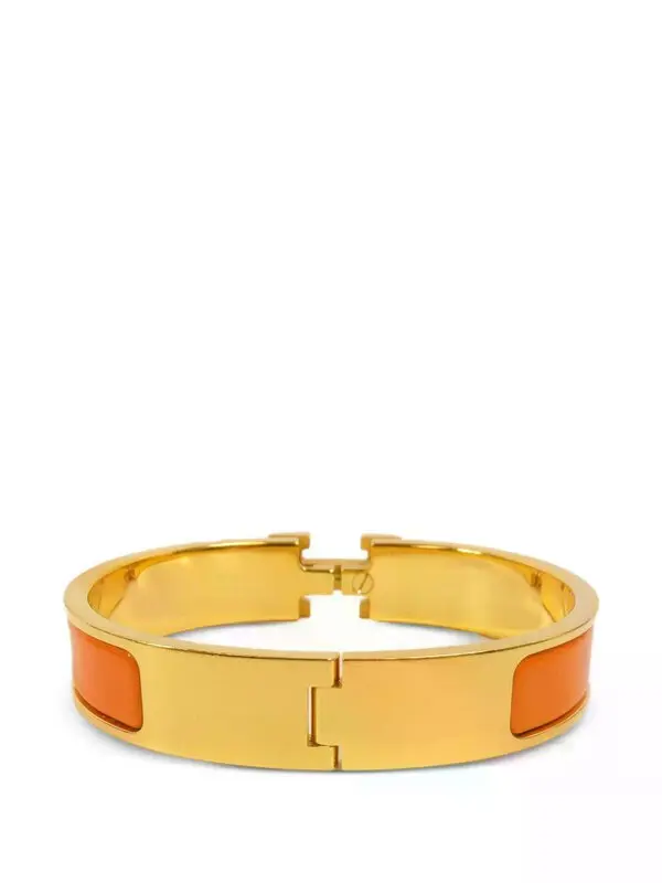 Hermès Clic-h Enamel Bracelet