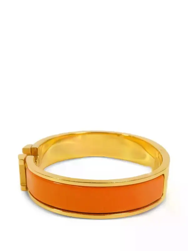 Hermès Clic-h Enamel Bracelet