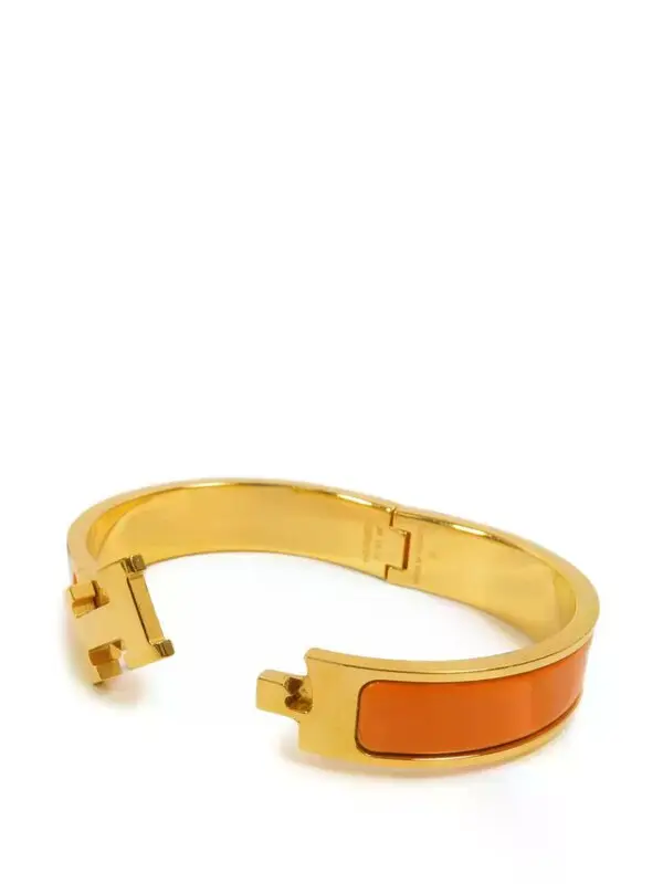 Hermès Clic-h Enamel Bracelet