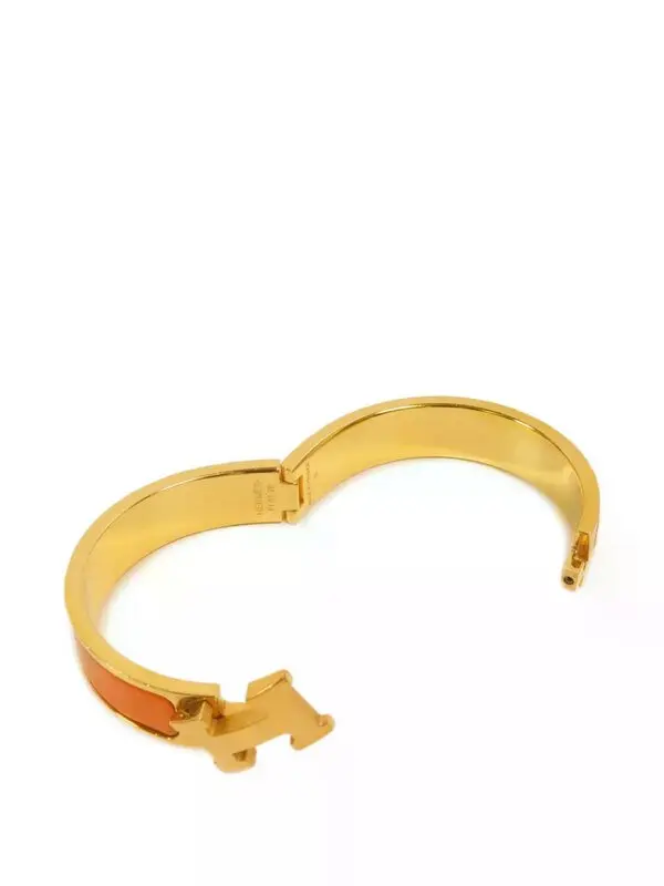 Hermès Clic-h Enamel Bracelet