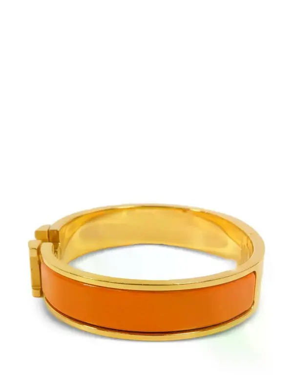 Hermès Clic-h Enamel Bracelet