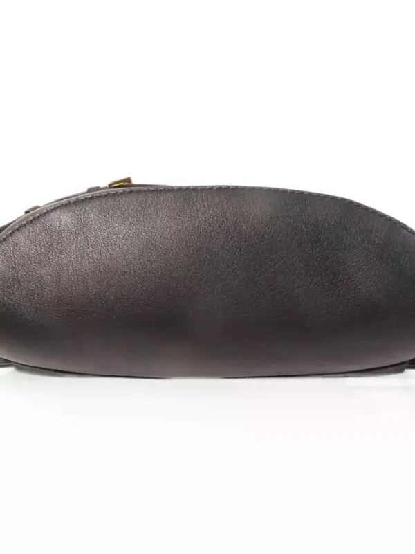 Prada Triangle Logo Leather Belt Bag