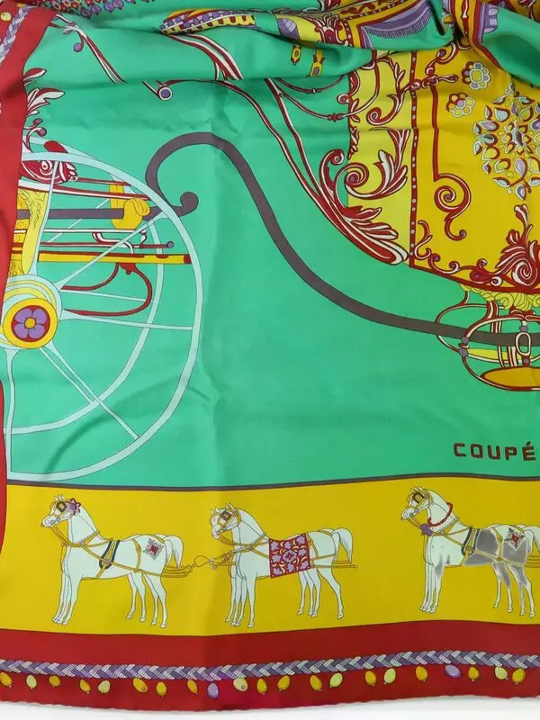 Hermès Coupé De Gala Silk Scarf