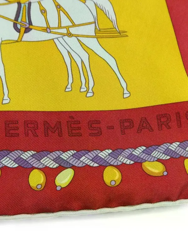 Hermès Coupé De Gala Silk Scarf