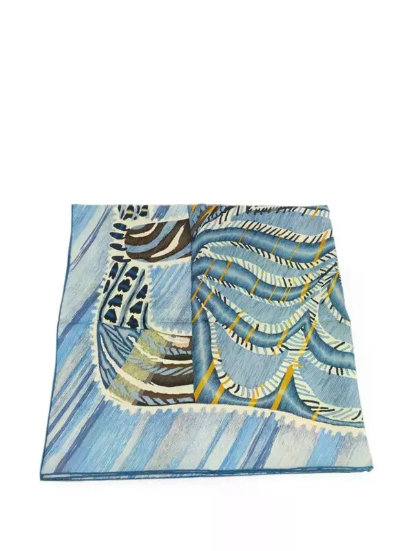 Hermès Cat-print Scarf