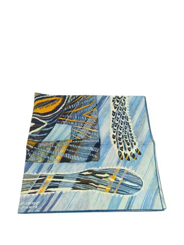Hermès Cat-print Scarf
