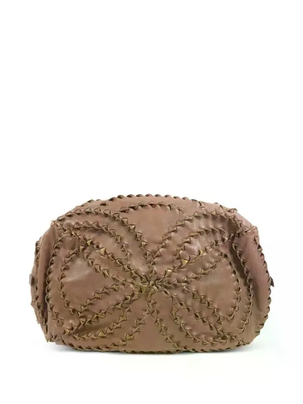 Bottega Veneta San Marco Woven Leather Tote Bag