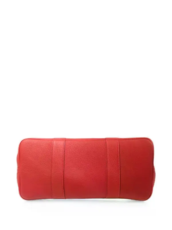 Hermès Garden Party Leather Tote Bag - Red