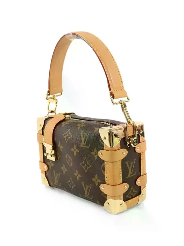 LOUIS VUITTON Pm Side Trunk Monogram Shoulder Bag