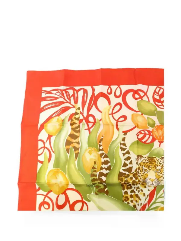 FERRAGAMO Floral-print Scarf