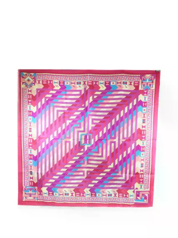 Hermès Geometric-print Scarf