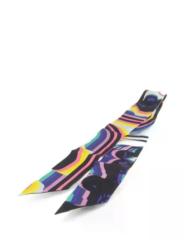 Hermès Printed Silk Scarf