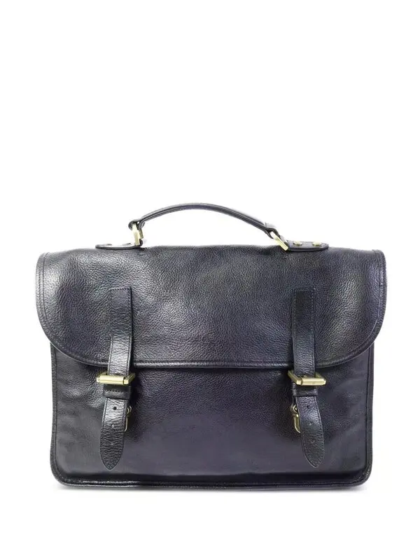 Mulberry Buckle-fastening Briefcase