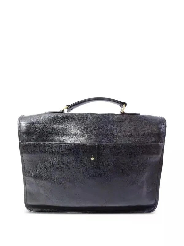 Mulberry Buckle-fastening Briefcase