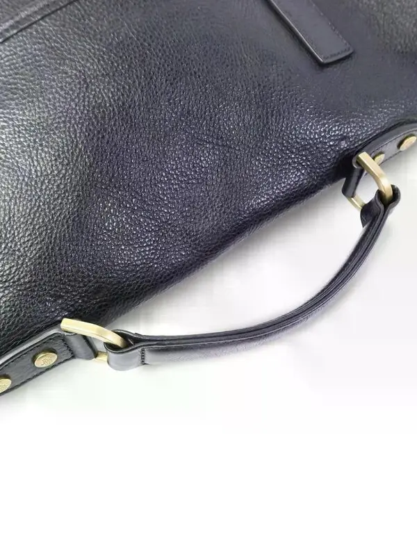 Mulberry Buckle-fastening Briefcase