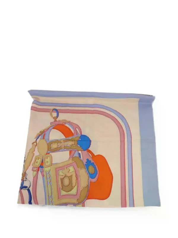 Hermès Applique Pique Shawl - Neutrals
