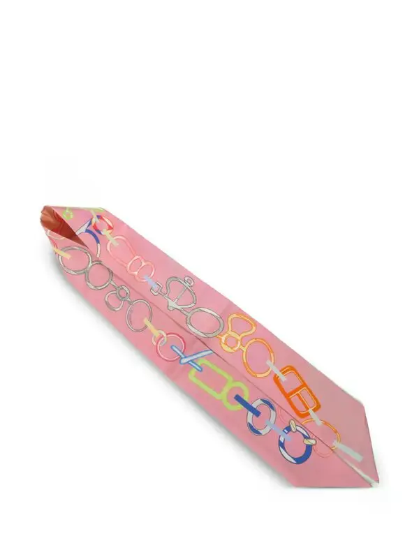 Hermès Twilly Chain-print Scarf