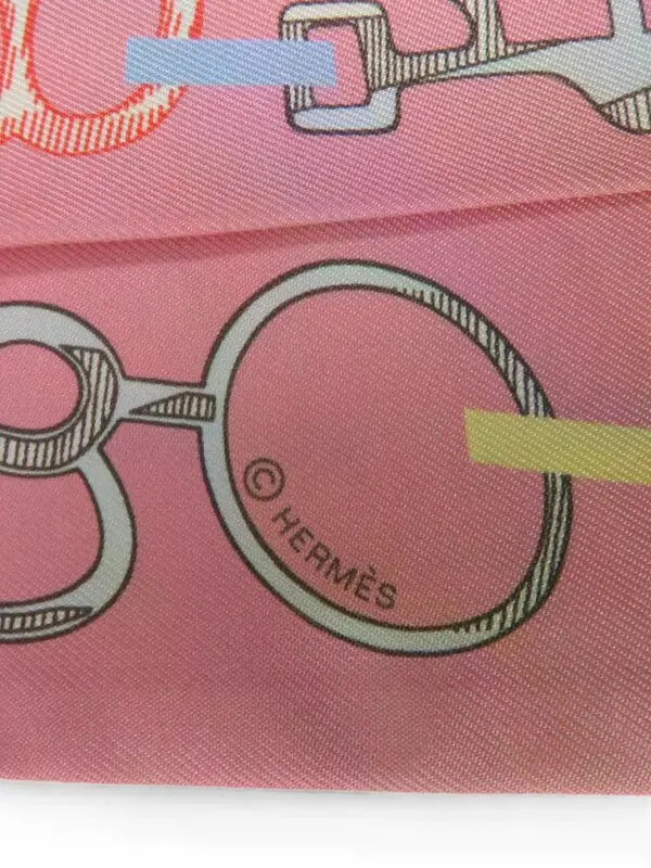 Hermès Twilly Chain-print Scarf