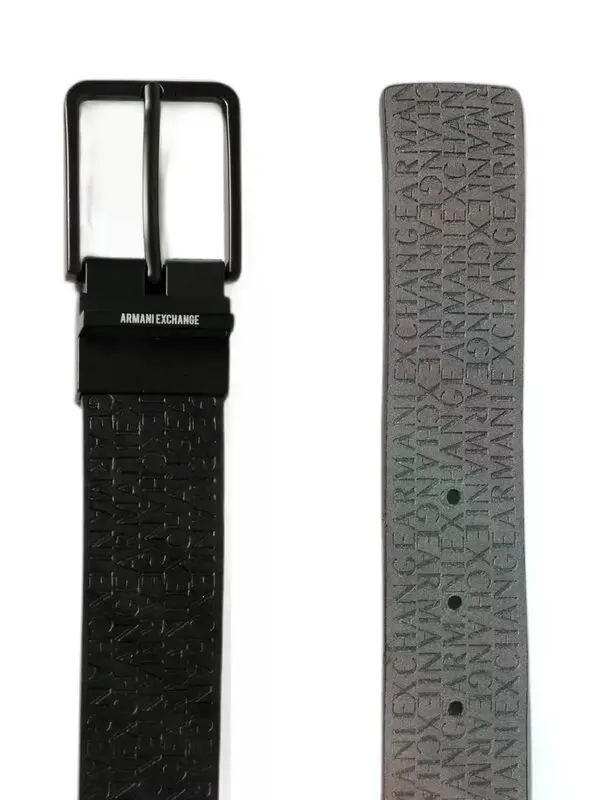 Emporio Armani Reversible Logo-embossed Belt