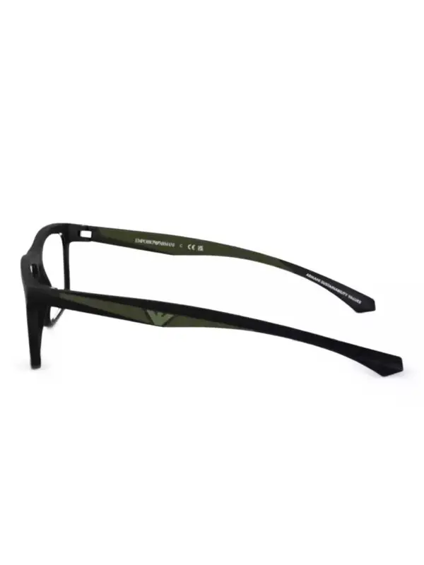 Emporio Armani Rectangle Frame Eyeglasses