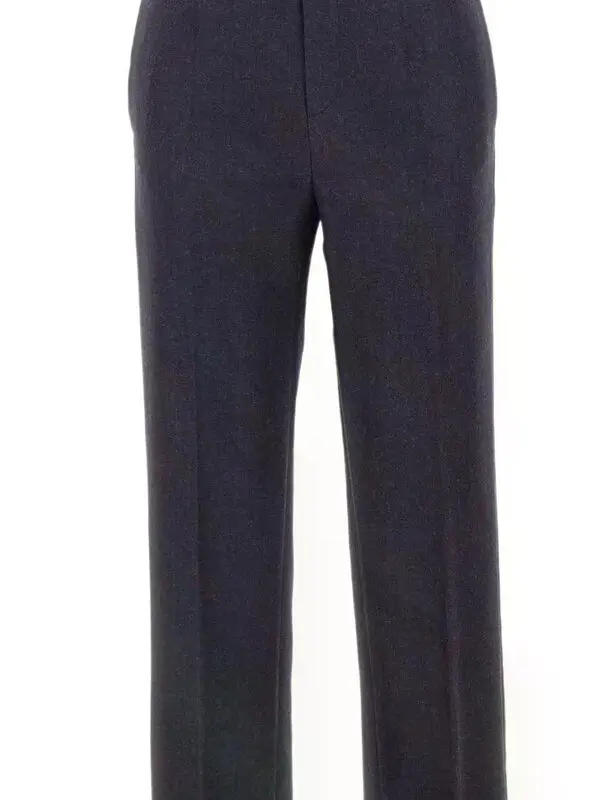 MAISON MARGIELA Fringed Virgin Wool Trousers