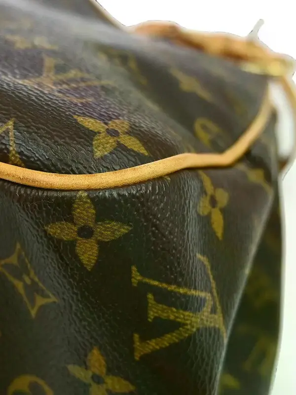 LOUIS VUITTON Monogram Batignolles Vertical Tote Bag - Brown