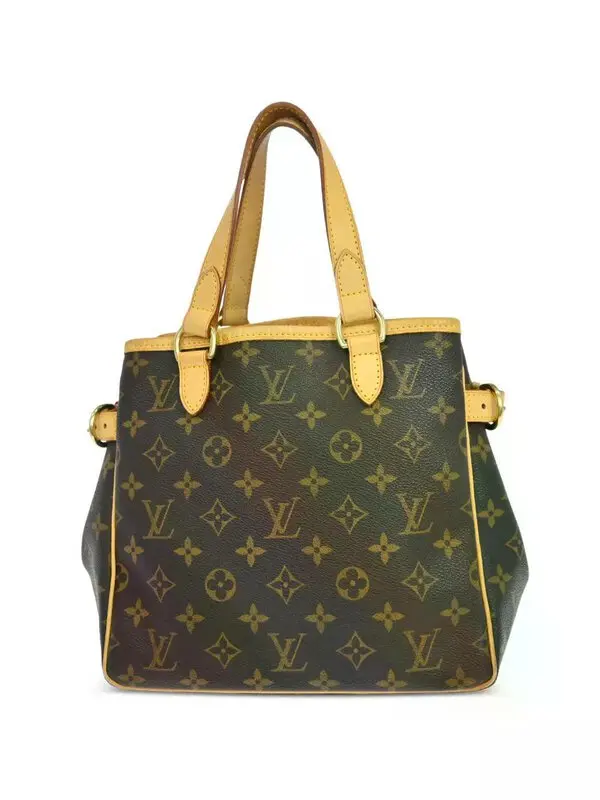 LOUIS VUITTON Monogram Batignolles Tote Bag - Brown