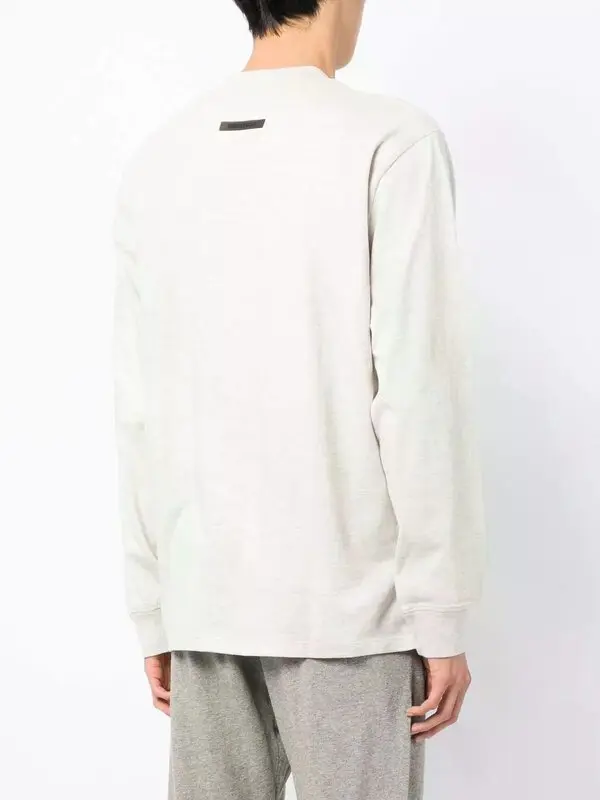 Fear Of God Logo Print Cotton Sweatshirt
