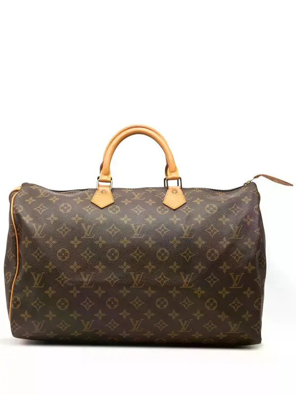 LOUIS VUITTON Monogram Speedy 40 Boston Bag