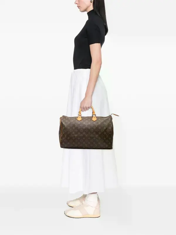LOUIS VUITTON Monogram Speedy 40 Boston Bag