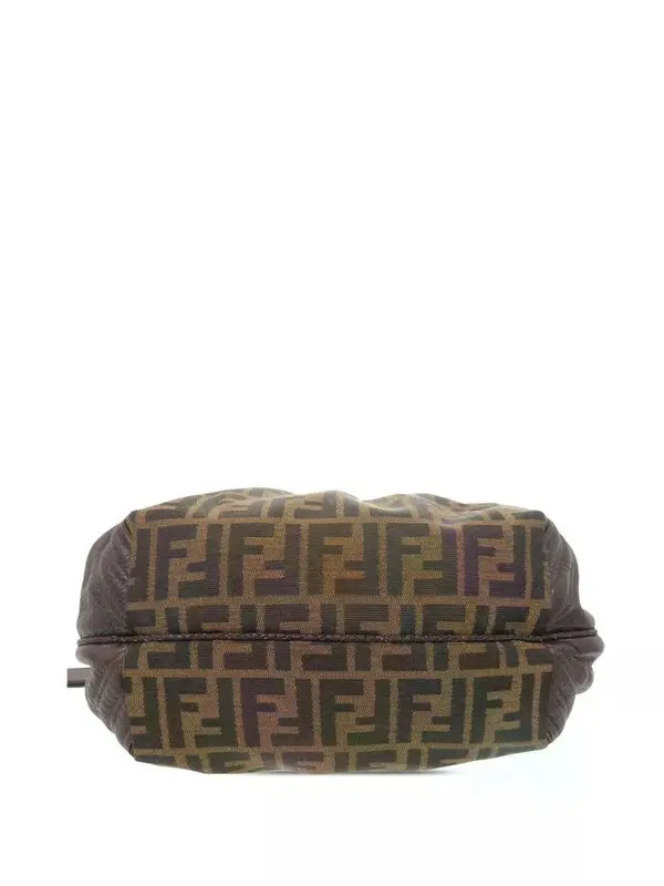 Fendi Mini Zucca Canvas And Leather Spy Handbag
