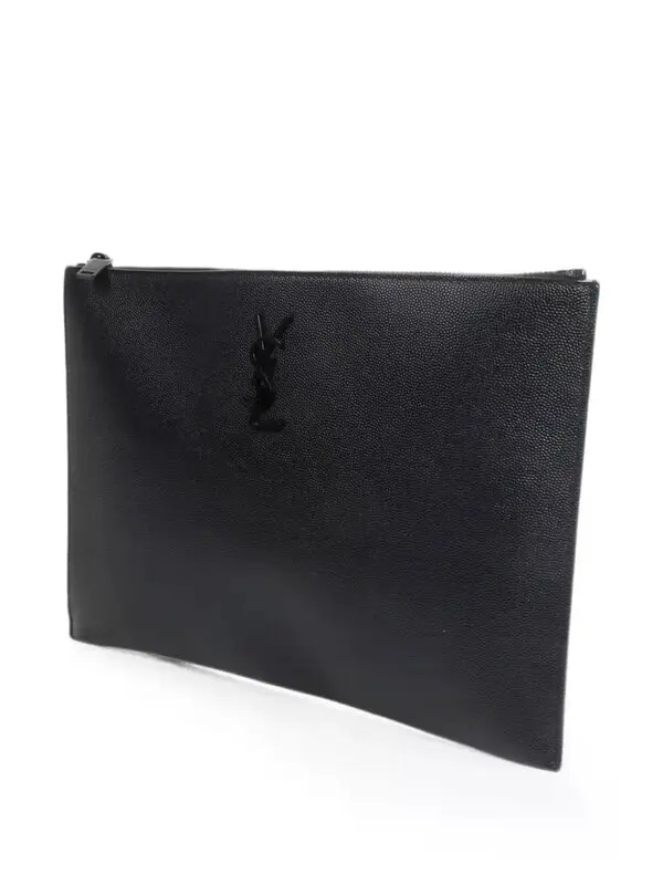 Saint Laurent Logo Detail Clutch Bag