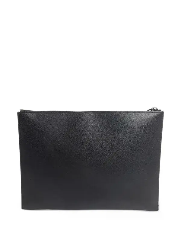 Saint Laurent Logo Detail Clutch Bag