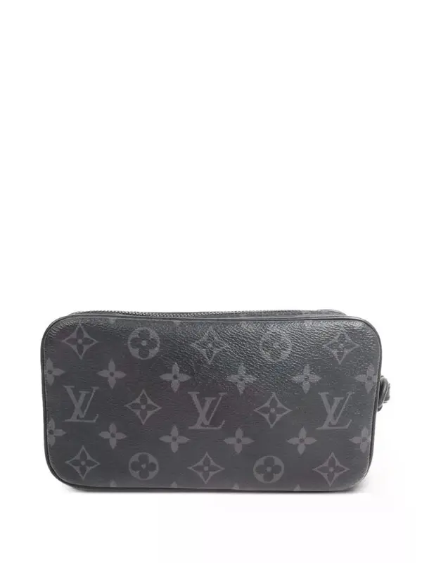 LOUIS VUITTON Volga Pochette Monogram Eclipse Clutch Bag