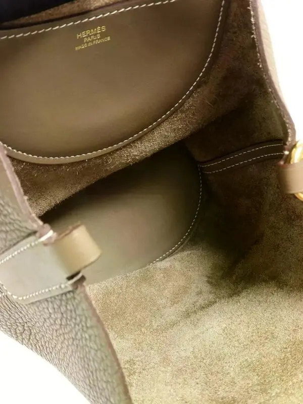 Hermès 18 In-the-loop Leather Tote Bag - Grey