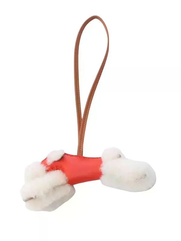 Hermès Budy Bag Charm - Red