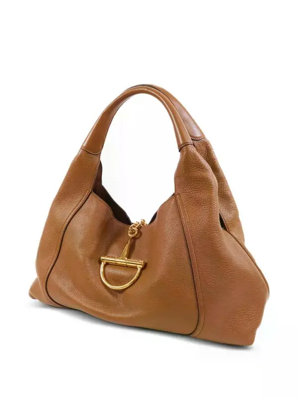 Gucci Maxi Softbit Leather Shoulder Bag