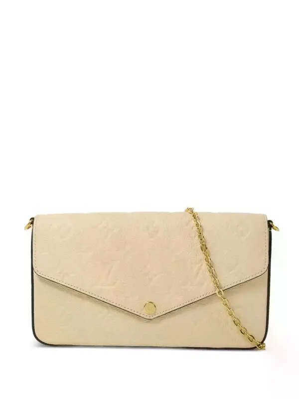 LOUIS VUITTON Félicie Shoulder Bag - White