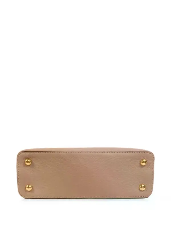 LOUIS VUITTON Capucines Mm Tote Bag
